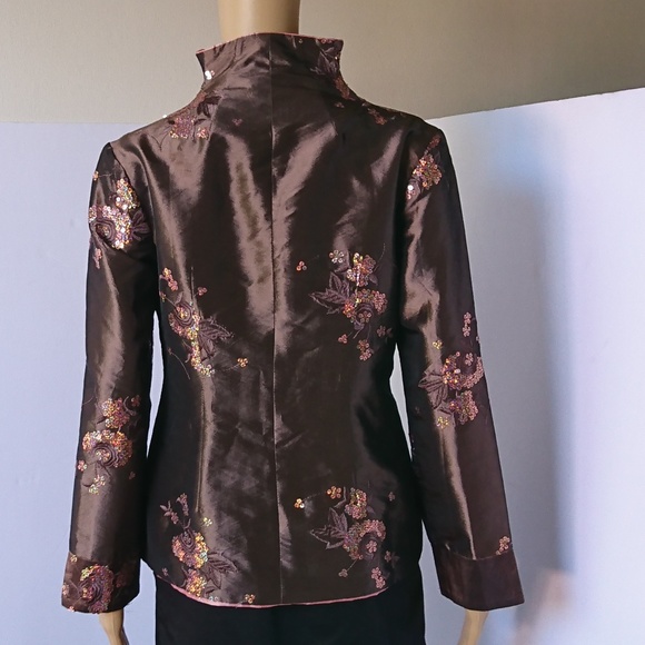 Eastern Treasure | Jackets & Coats | Asian Style Jacket Sequin ...